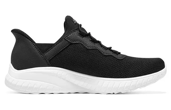 Sketchers Slip-ins Bobs Sport Squad Chaos Sneakers - Black/white