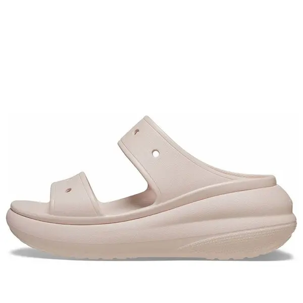 CROCS Classic Crush Platform Sandals - Pink