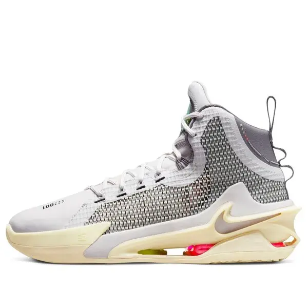 Nike Zoom Gt Jump Ep Basketball Sneakers - Grey/sail/red