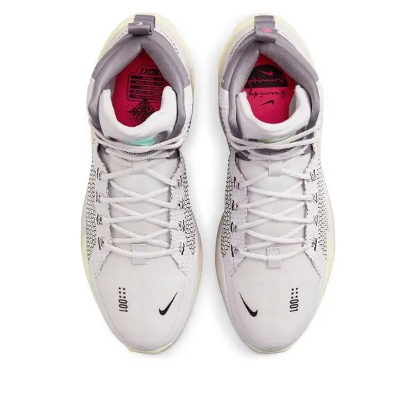 Nike Zoom Gt Jump Ep Basketball Sneakers - Grey/sail/red