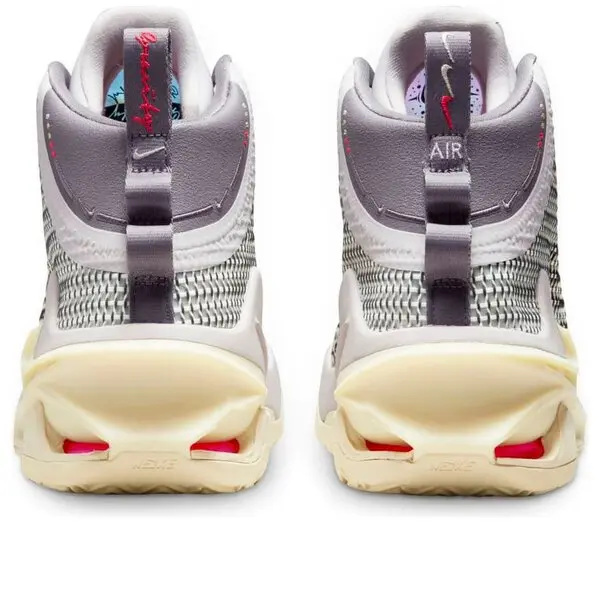 Nike Zoom Gt Jump Ep Basketball Sneakers - Grey/sail/red