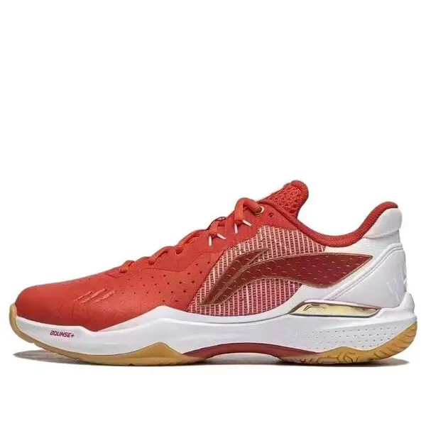 LI-NING Thunder Year Of Dragon Athletic Sneakers - Red/white/brown