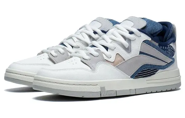 LI-NING Wave Pro Aect009-3 "special Story" Sneakers - White/grey/blue