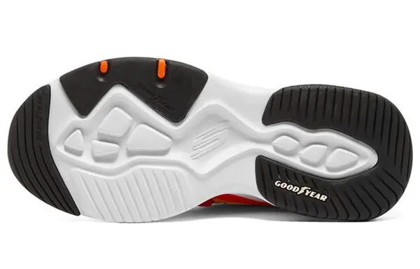 Sketchers D'lites 4.0 "white Orange" Sneakers