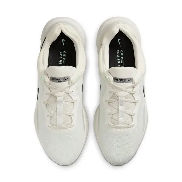 Nike React Miler 3 Athletic Sneakers - Phantom/black/light Bone