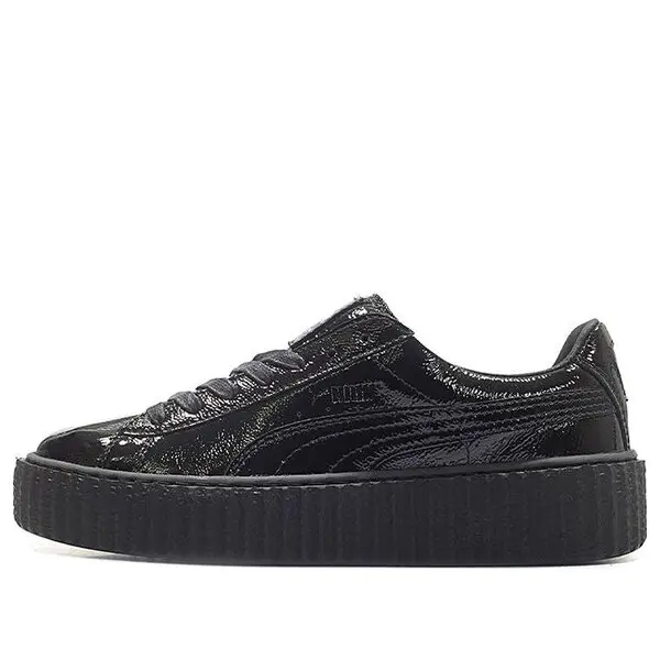 PUMA Fenty X Creeper 'cracked Leather' Sneakers - Puma Black