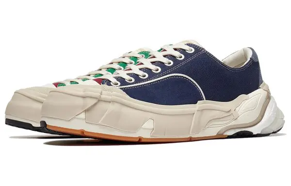 LI-NING Wuji Skate Shoes - Blue/green/white