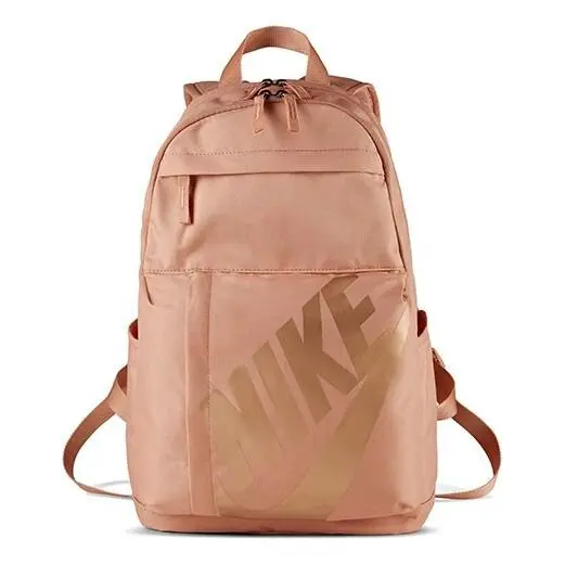 Nike Elemental Gold Logo Backpack - Pink