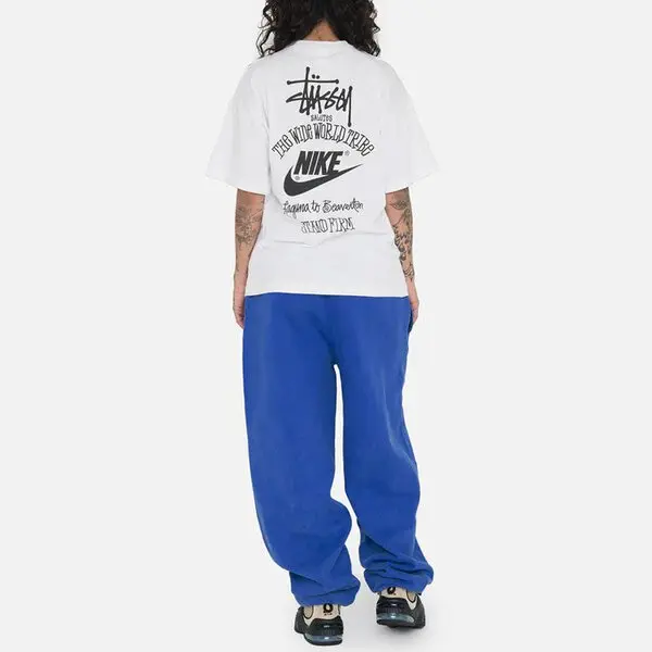 Nike X Stssy The Wide World Tribe Tshirt 'white