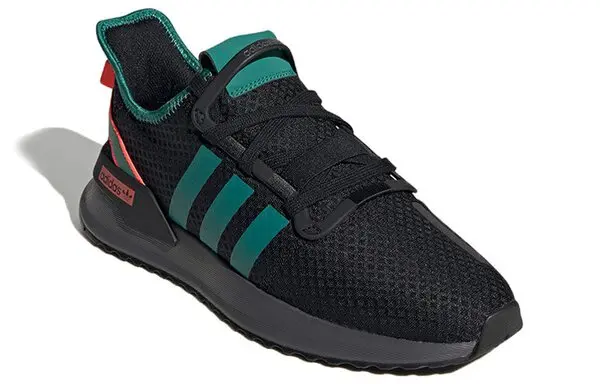 Adidas Originals U_path Run Casual Sneakers - Black/green