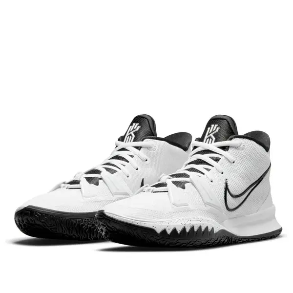 Nike Athletic Mid Top Sneakers - White/black