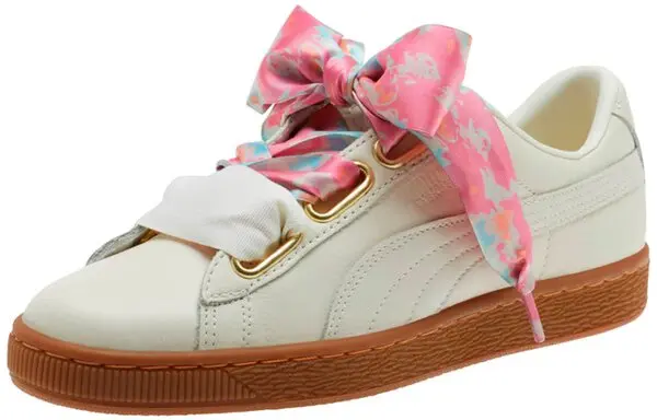 PUMA Basket Heart Wonderland Low Top Sneakers