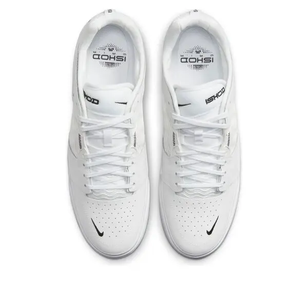 Nike Ishod Low Top Sneakers - White/black