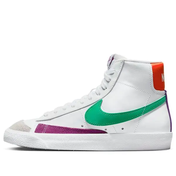 Nike Blazer Mid '77 High Top Sneakers - White/green/red
