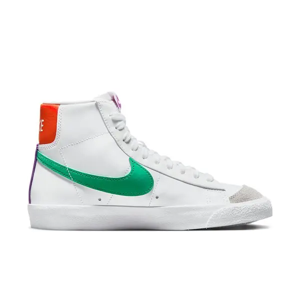 Nike Blazer Mid '77 High Top Sneakers - White/green/red