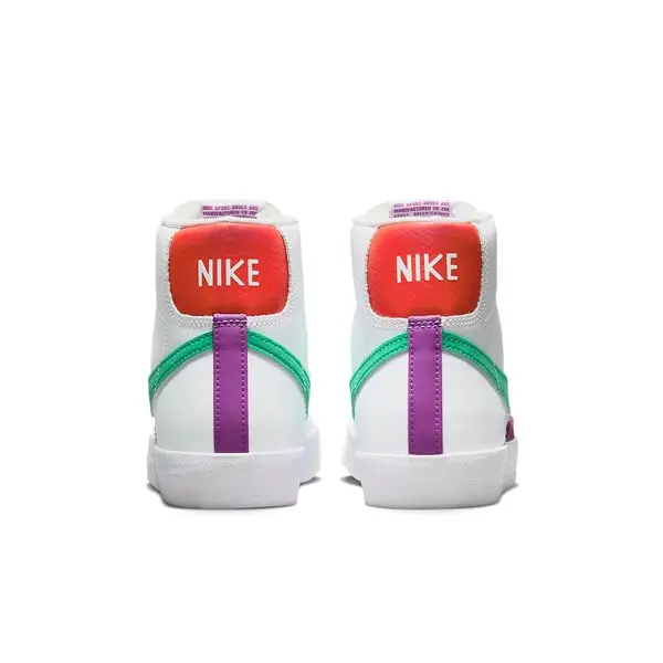 Nike Blazer Mid '77 High Top Sneakers - White/green/red
