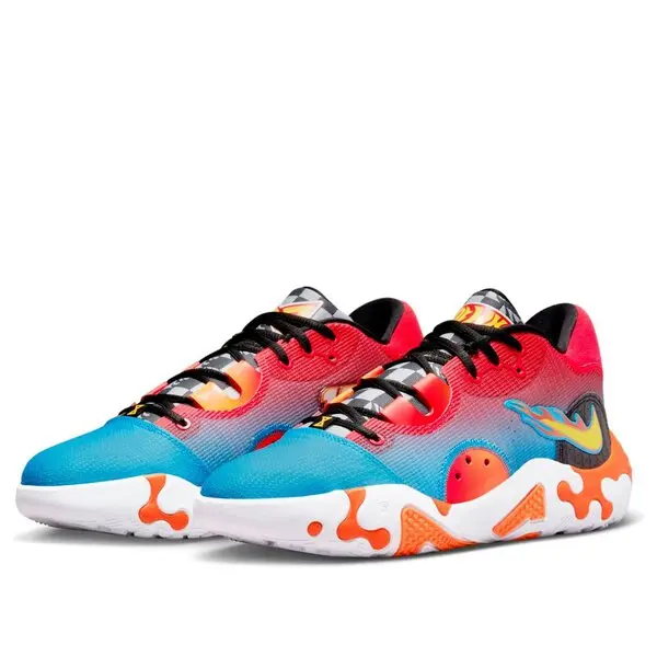 Nike Hot Wheels X Pg Nrg Sneakers - Red/blue/orange