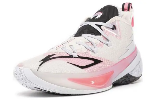 LI-NING Power Sneakers - White/pink