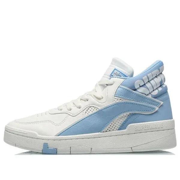 LI-NING Superwave Canvas Hi Sneakers - Whiteblue