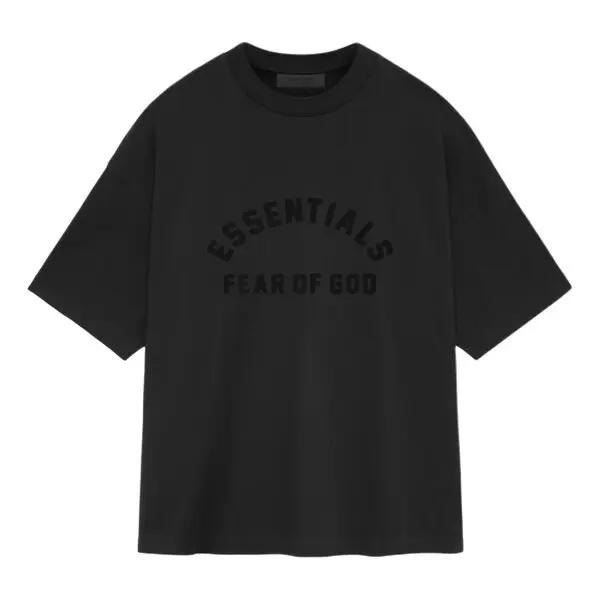 Fear Of God Ss24 Heavy T-shirt - Black
