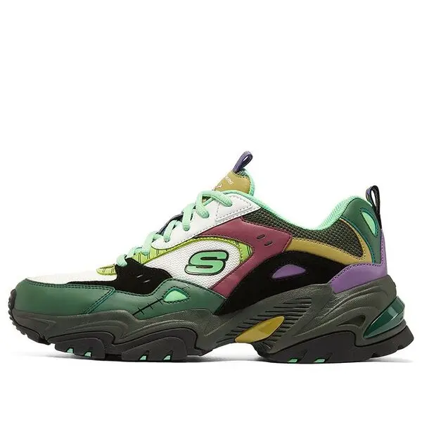 Sketchers Stamina V2 Athletic Sneakers - Green/multicolor