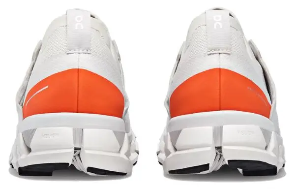 On Cloudswift 3 "ivory Flame" Sneakers - Ivory/flame