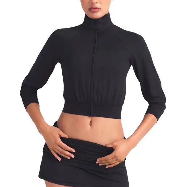 Nike X Skims Airy Track Jacket - Obsidan
