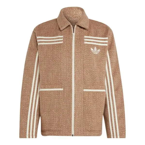 Adidas Adicolor 70s Collared Jacket - Red