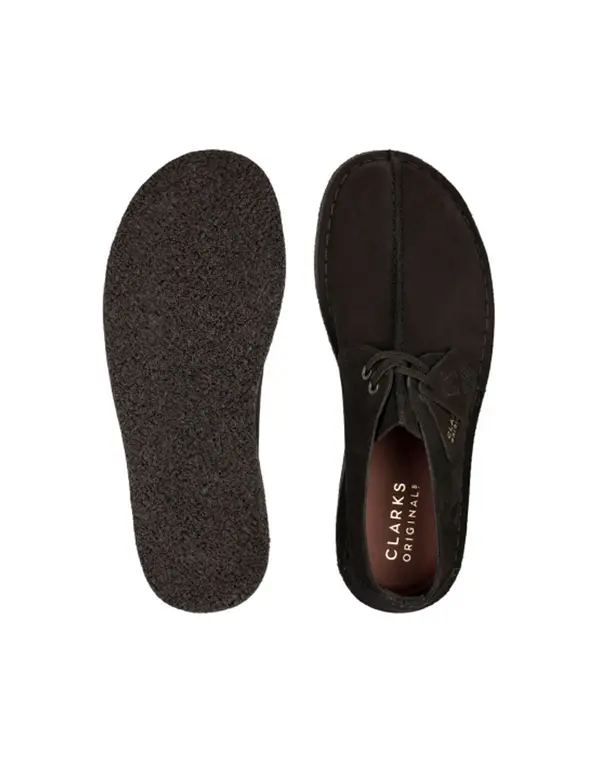 Clarks Desert Trek Suede - Black
