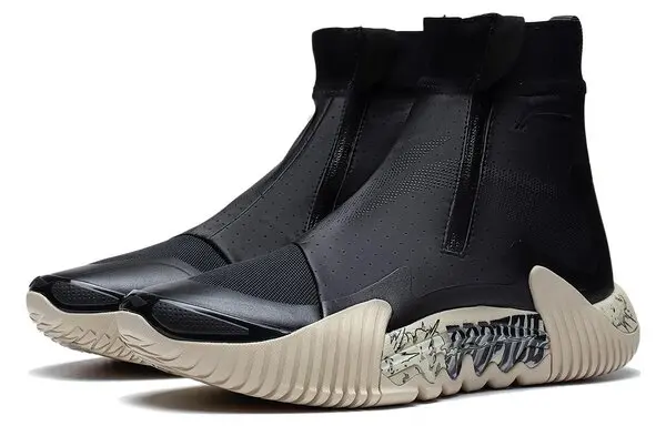 LI-NING Badfive 2 Wntr High Top Sneakers - Black/tan