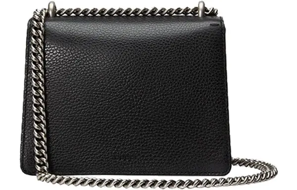 Gucci Dionysus Leather Mini Handbag - Black