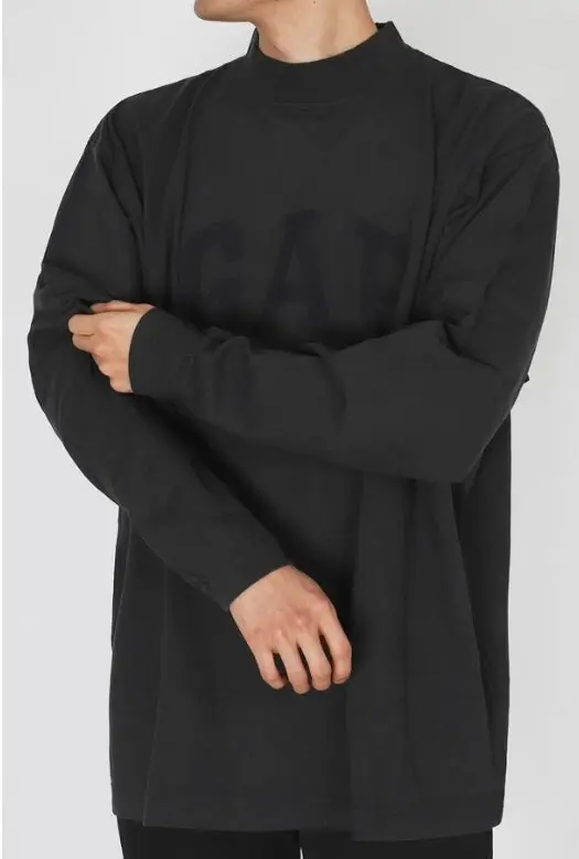 Yeezy Ss22 Dove Long Sleeve Tee - Black