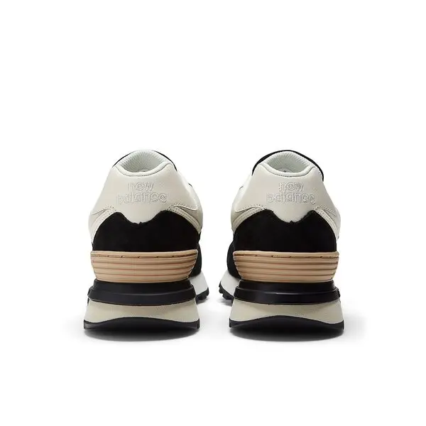 NEW BALANCE 574 Legacy Low Top Sneakers - Black/white/brown