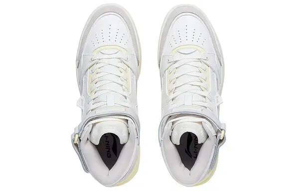 LI-NING Rsr 101 High Top Sneakers - White/grey