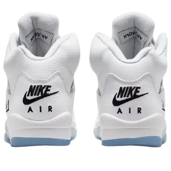 JORDAN 5 Retro "white Metallic - White/metallic