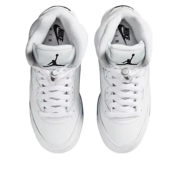 JORDAN 5 Retro "white Metallic - White/metallic