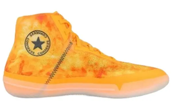 CONVERSE All Star Pro Bb "flames" High Top Sneakers - Orange/black