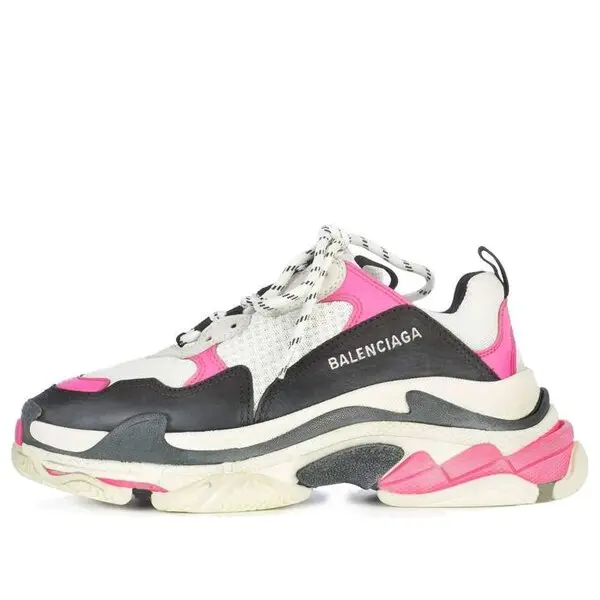 Balenciaga Triple S Trainer - Black/white/pink