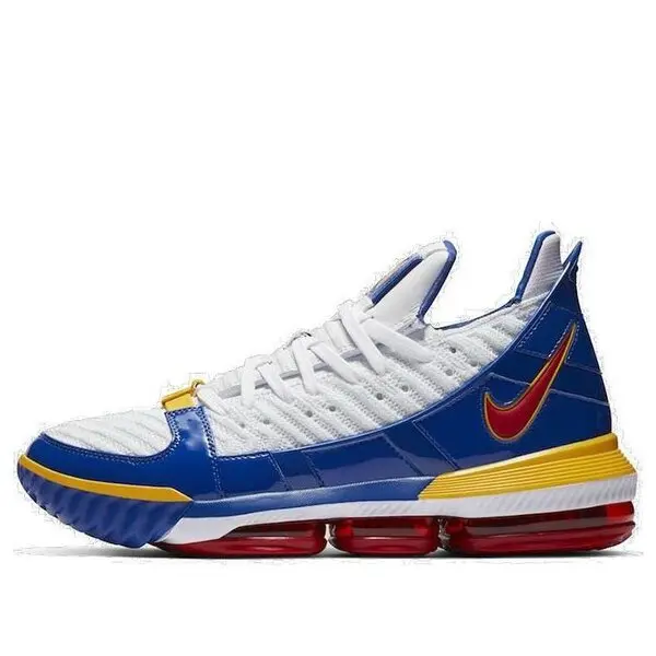 Nike Lebron 16 "superbron" High Top Sneakers - Red/white/blue