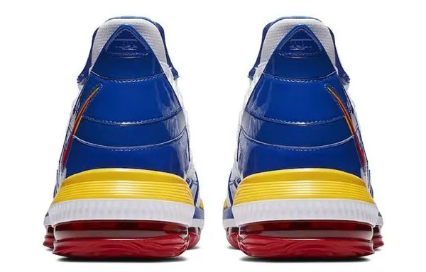 Nike Lebron 16 "superbron" High Top Sneakers - Red/white/blue
