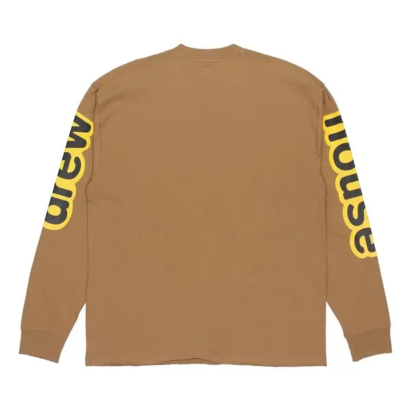 Drew House Long Sleeve Hug T-shirt - Brown
