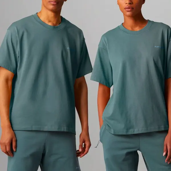 Adidas X Pharrell Humanrace Small Logo T-shirt 'hazy Emerald - Multi-color
