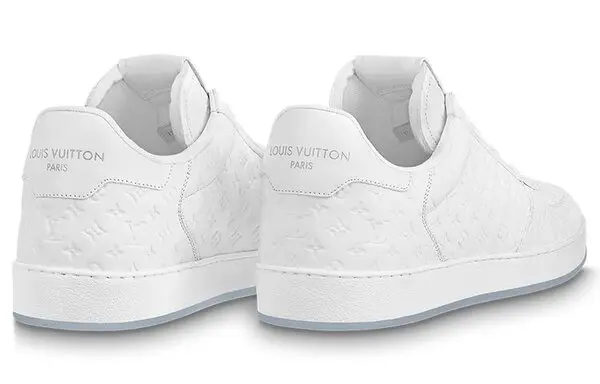 LOUIS VUITTON Rivoli Sneakers Mini Monogram - White