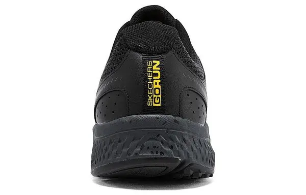 Sketchers Go Run Consistent Athletic Sneakers - Black/yellow