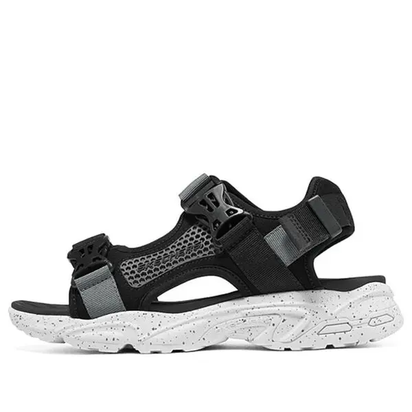 Sketchers Stamina Sandals - Black/gray