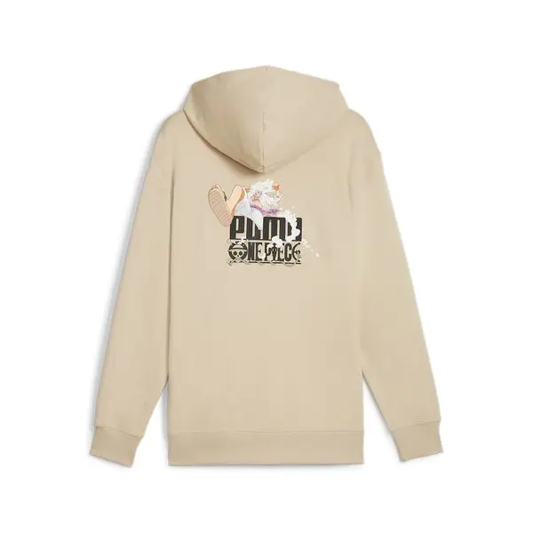 PUMA X One Piece Graphic Hoodie - Putty