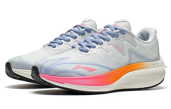 LI-NING Wushi 5s 2.0 V3 Athletic Sneakers - Grey/blue/orange