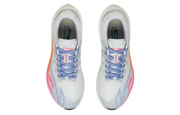 LI-NING Wushi 5s 2.0 V3 Athletic Sneakers - Grey/blue/orange