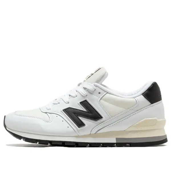 NEW BALANCE 996 Made In Usa Athletic Sneakers - White/black