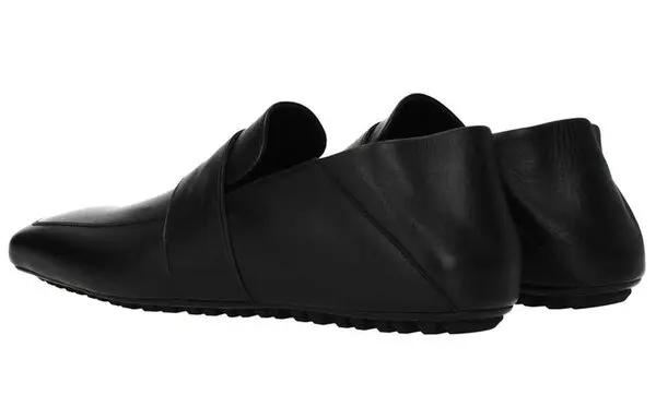 Balenciaga City Sabot Leather Loafer